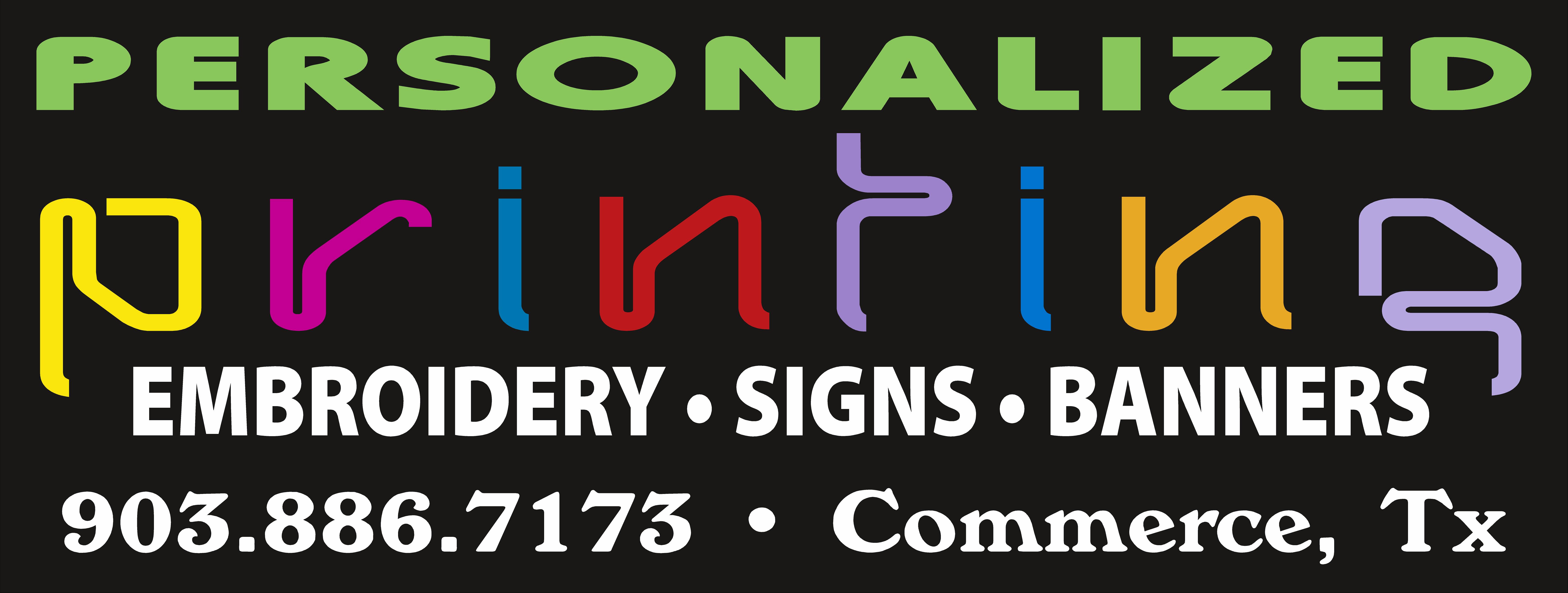 Home Personalized Printing Commerce TX
